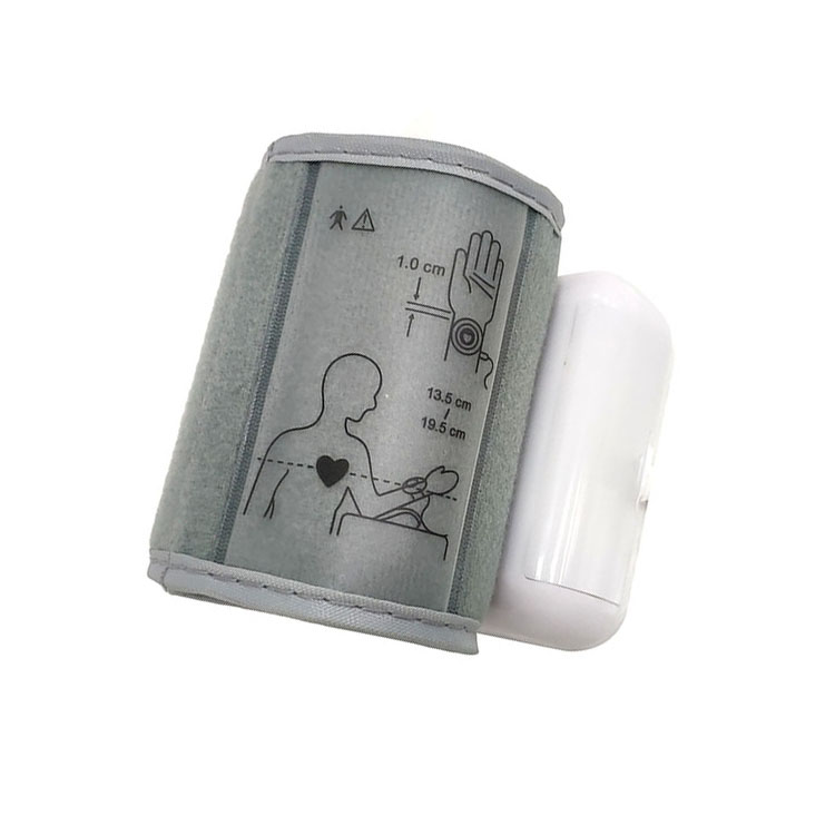 Digital blood pressure monitor smart portable wrist arm bp rechargable ...