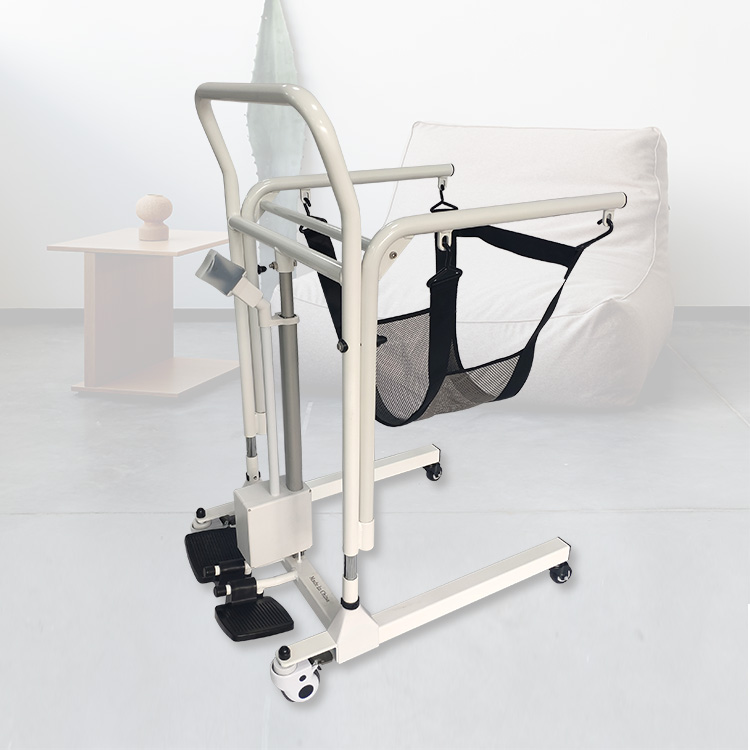 Patient transfer lift chair elderly electric home care move wheel ...