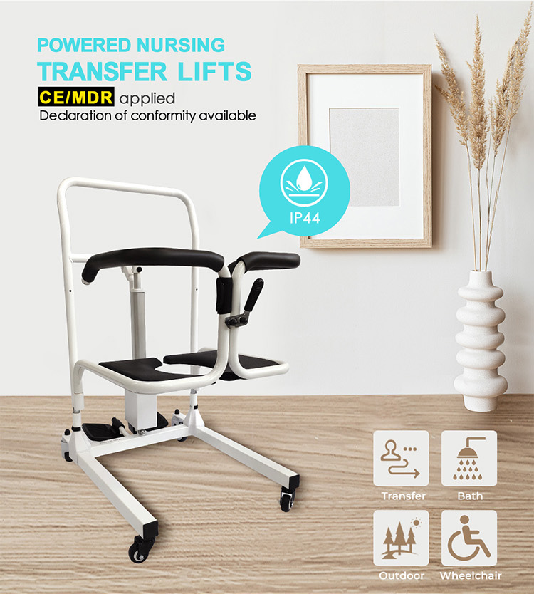 Patient transfer chair manufacturer home nursing care electric lift ...