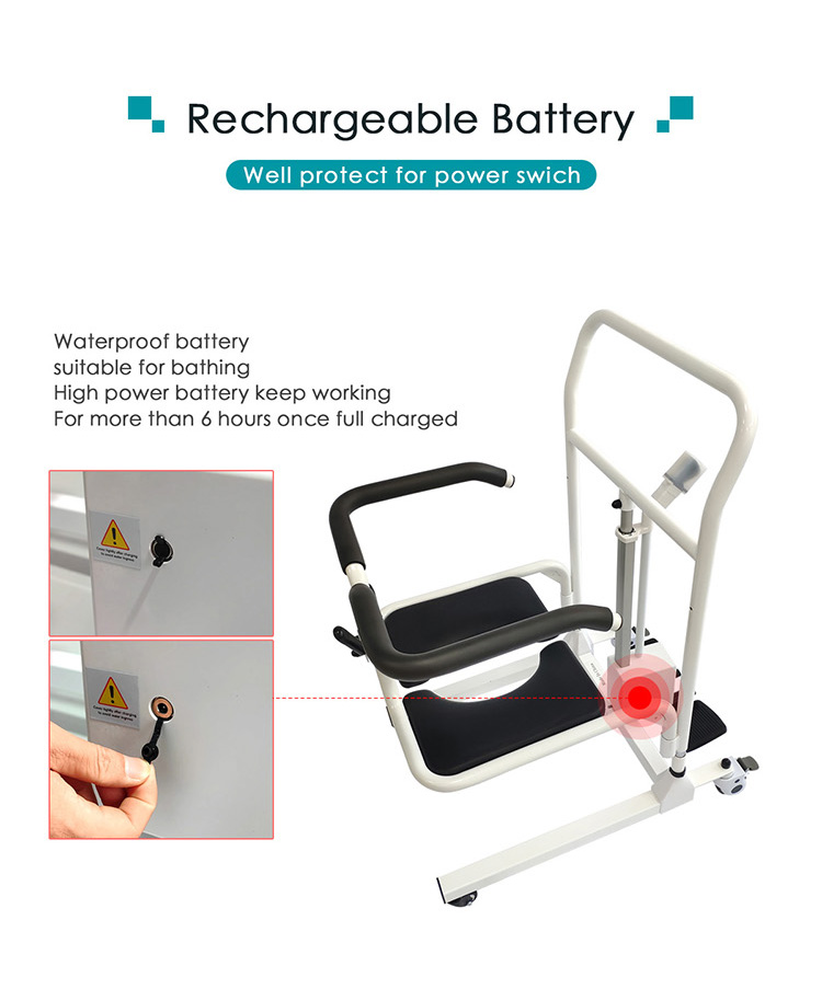 Enhance Care Efficiency with an Electric Patient Lift Transfer Chair