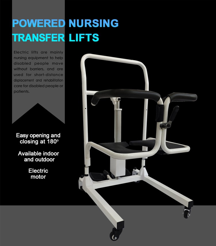 Senyang patient elderly home nursing care transfer chair electric lift ...