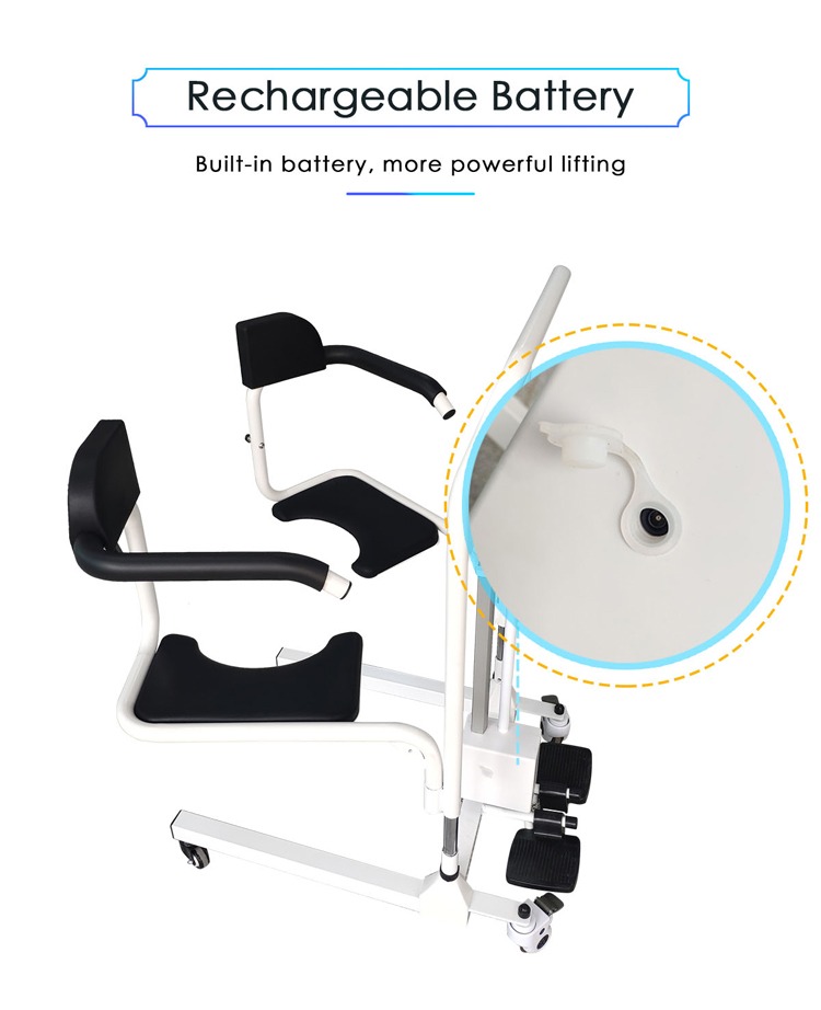 Senyang patient elderly home nursing care transfer chair electric lift ...