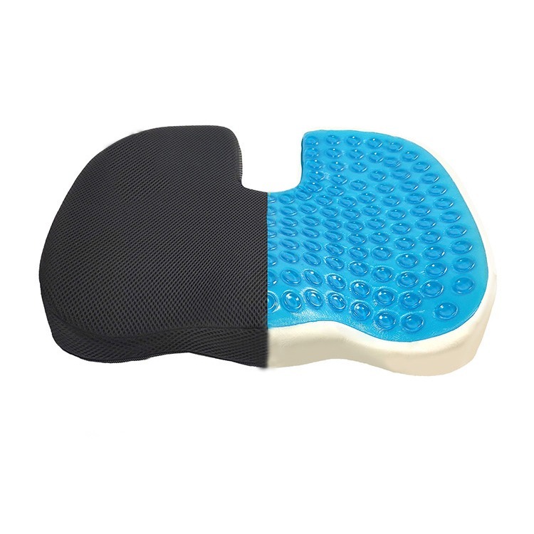 Custom memory foam seat cushion pressure relief office wheelchair bus ...