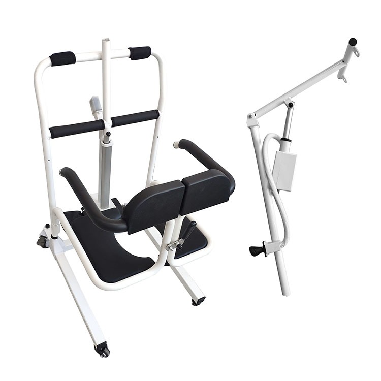 Transfer patient from bed to chair electric easy move lift transfer ...