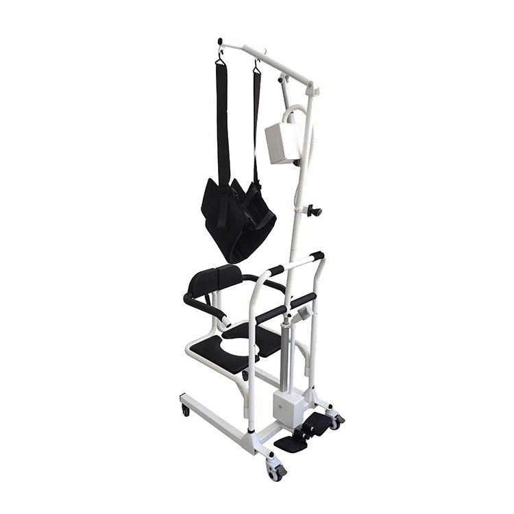 Transfer patient from bed to chair electric easy move lift transfer ...