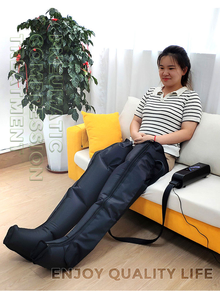 Lymphatic Drainage Boots Compression Massager | Alleviate Swelling and ...