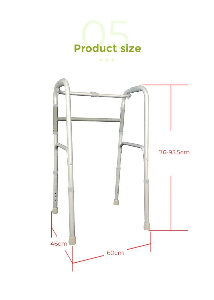Aluminum Folding Walking Frame: Space-Saving Mobility Solution - Senyang